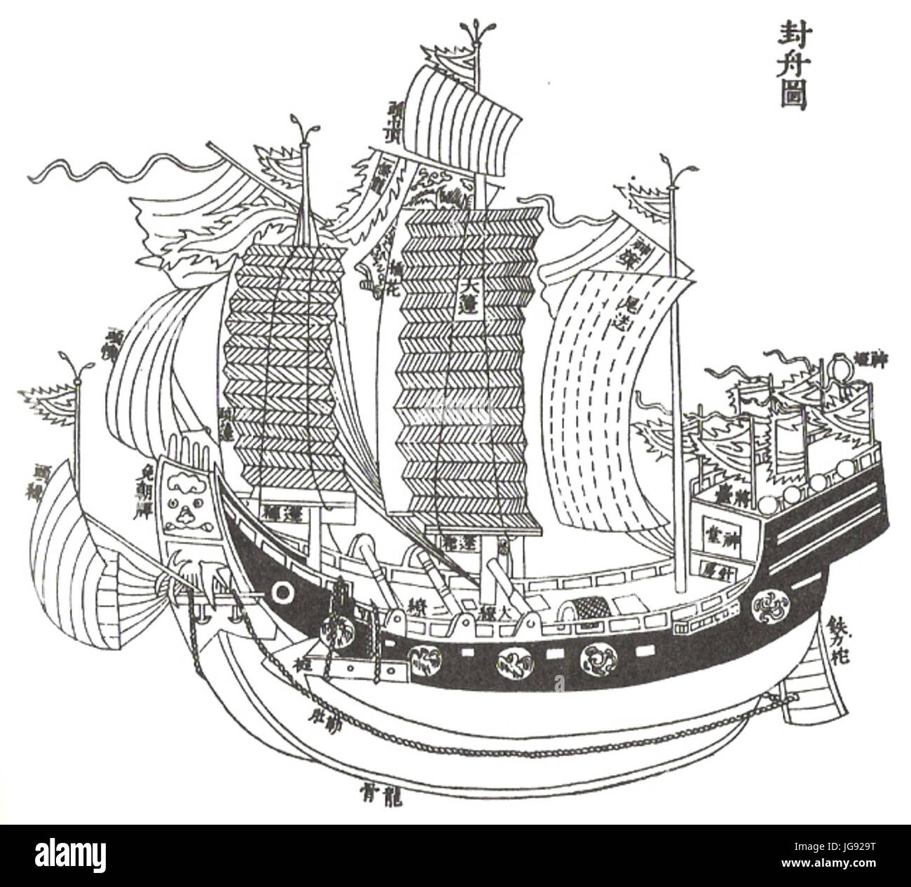 Chinese ship Cut Out Stock Images & Pictures - Alamy