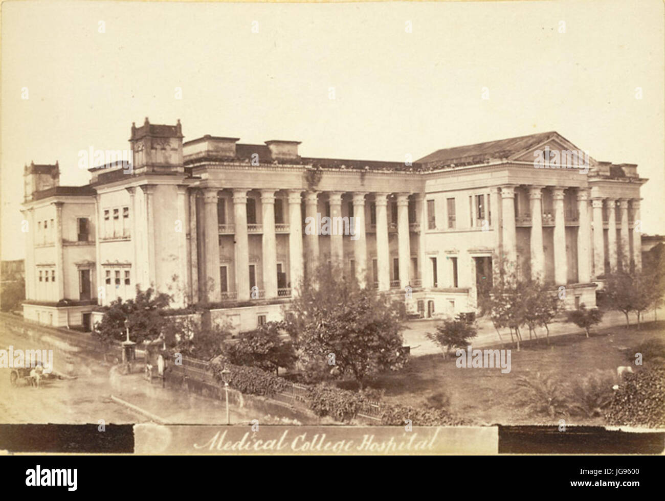 Medical College Hospital - Calcutta 28Kolkata29 1878 Stock Photo - Alamy