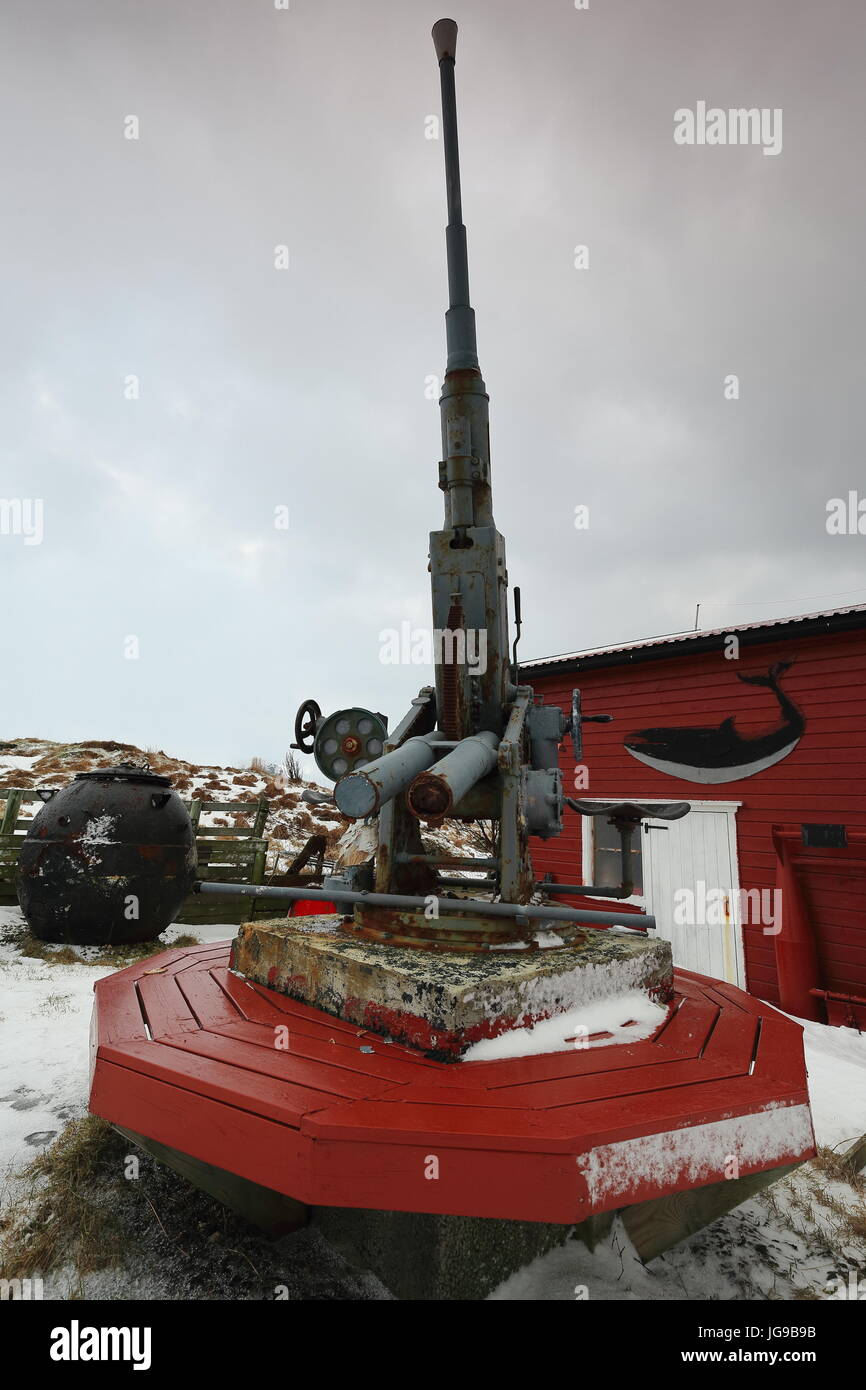 40 mm bofors anti aircraft gun hi-res stock photography and images - Alamy