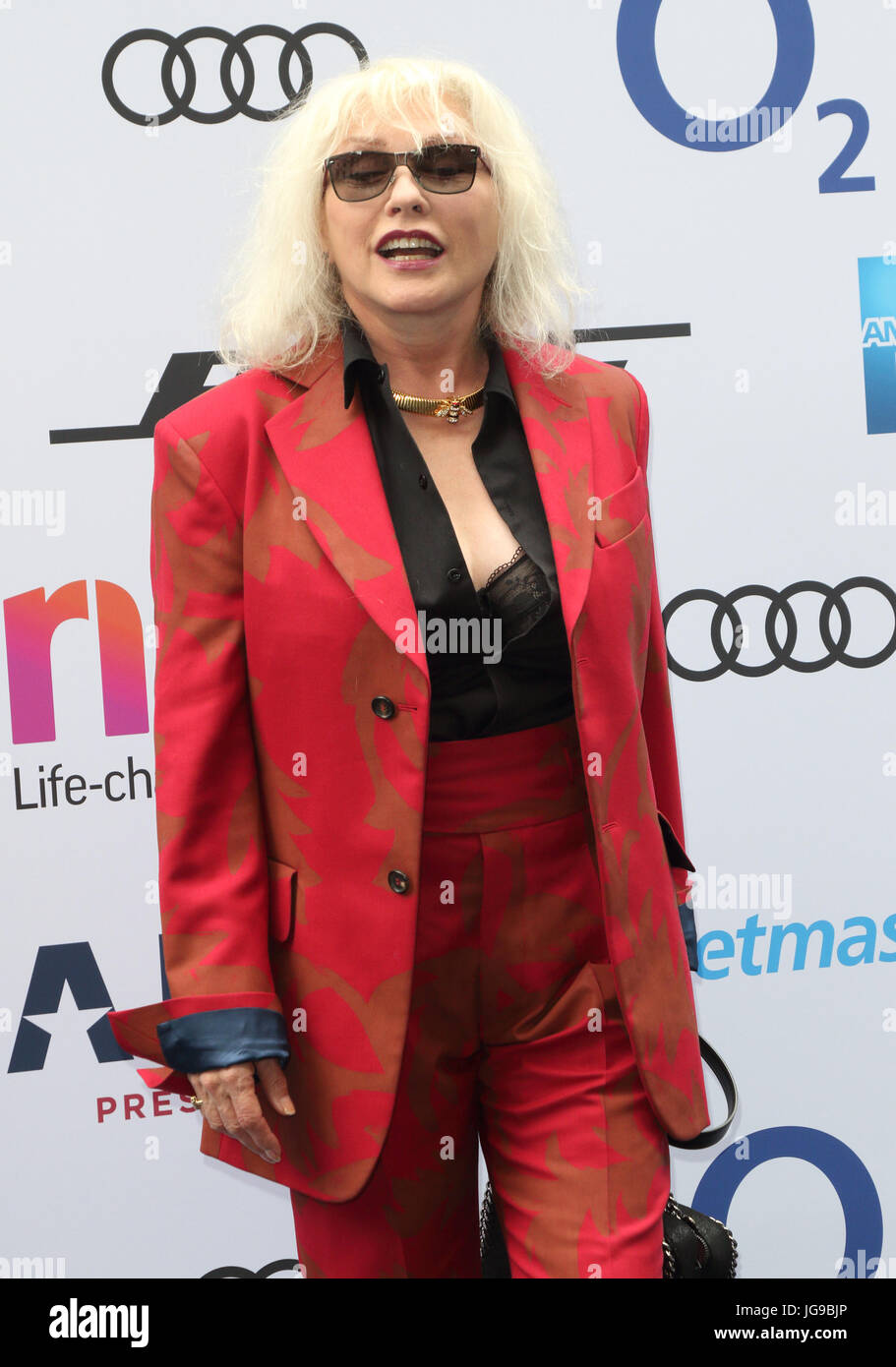 London, UK. Deborah (Debbie) Harry at the Nordoff Robbins O2 Silver Clef Awards at Grosvenor ...