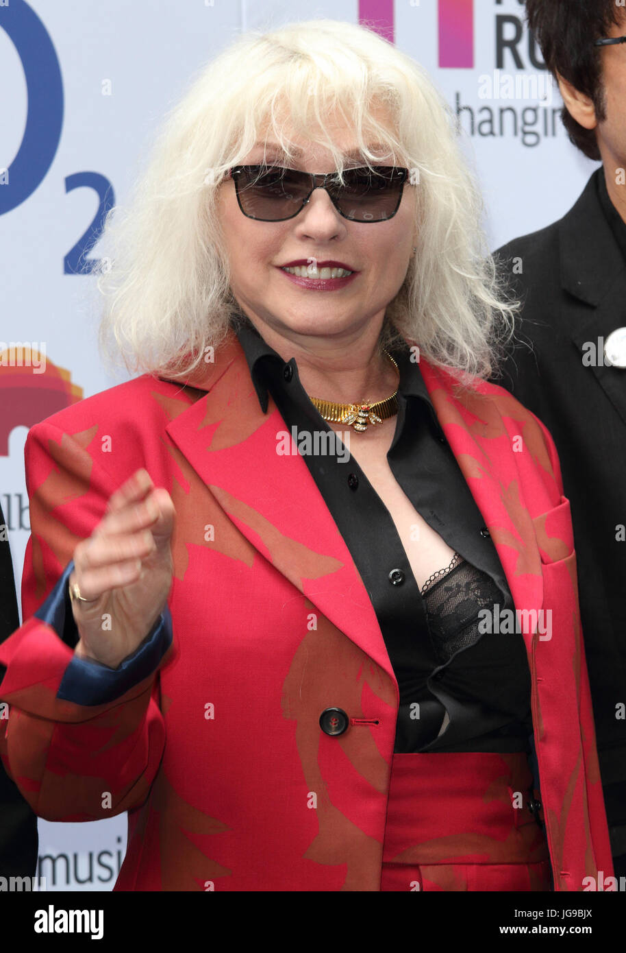 London, UK. Deborah (Debbie) Harry at the Nordoff Robbins O2 Silver Clef Awards at Grosvenor ...