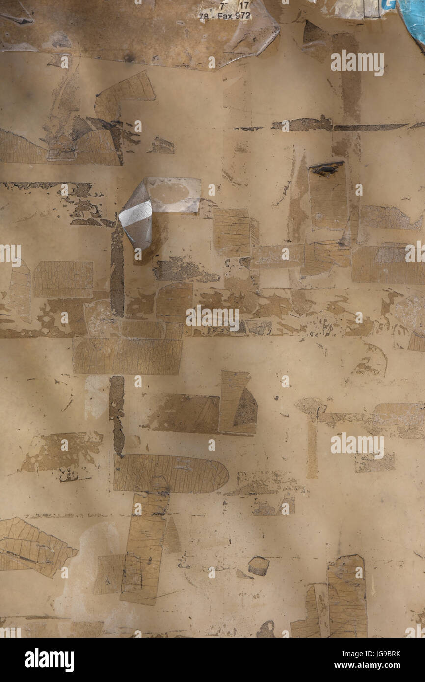 remains of adhesive tape on a wall Stock Photo - Alamy