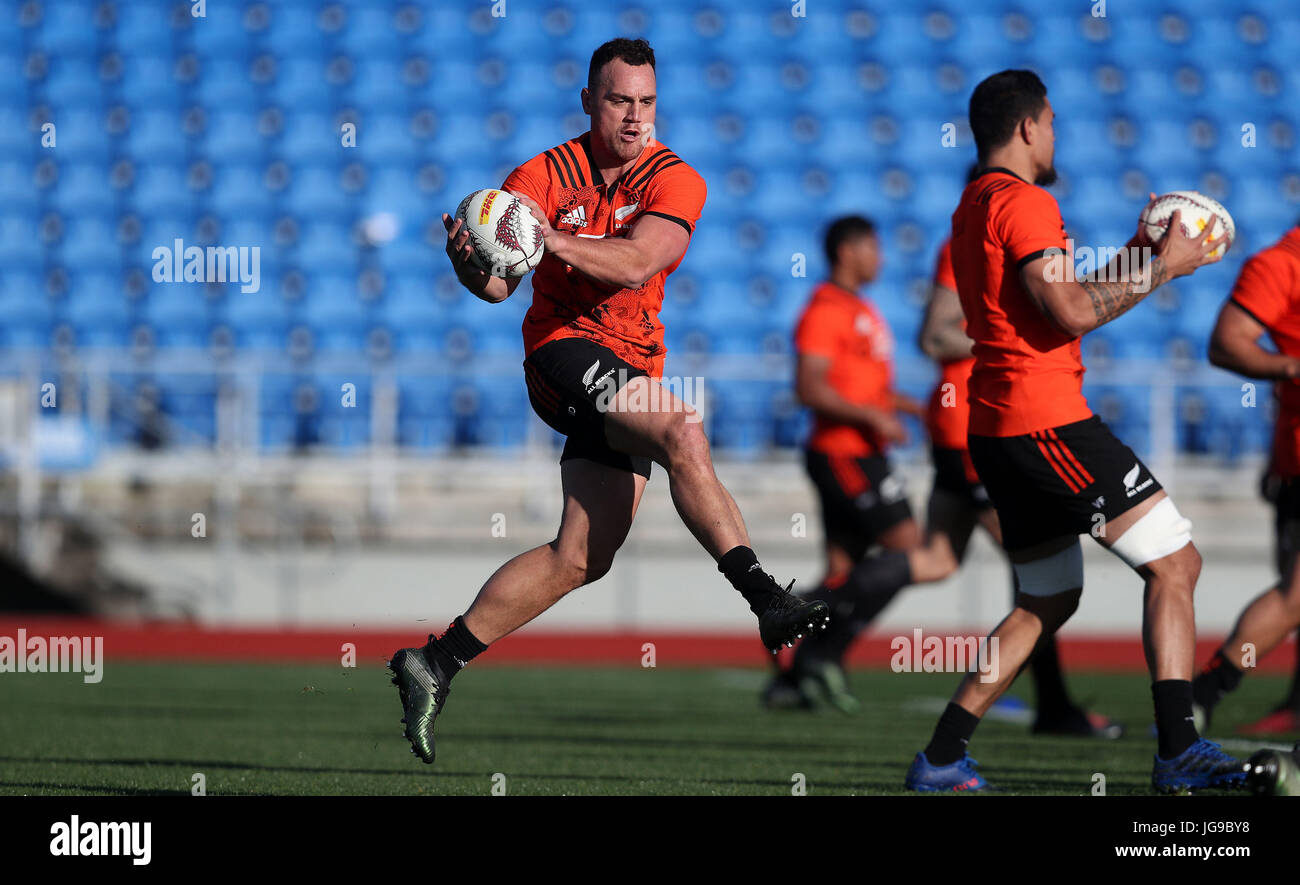 New Zealand's Israel Dagg during a training session at The Trust Arena ...