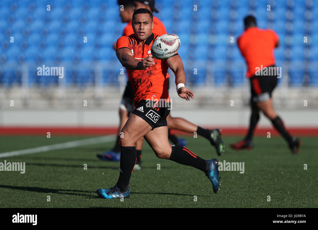 New zealands ngani laumape during hi-res stock photography and images ...