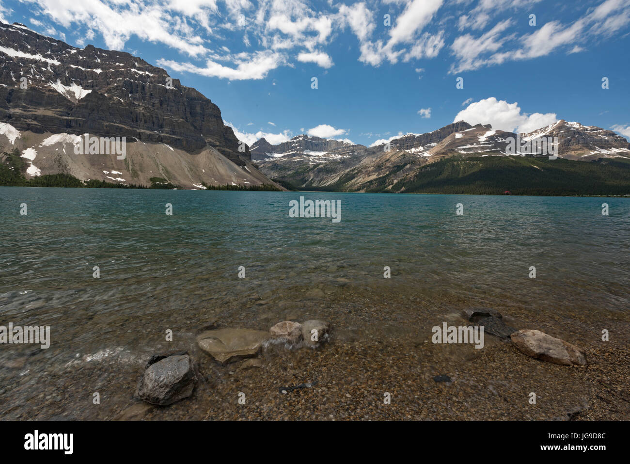 Bow Lake, Banff National Park. Canada Stock Photo - Alamy