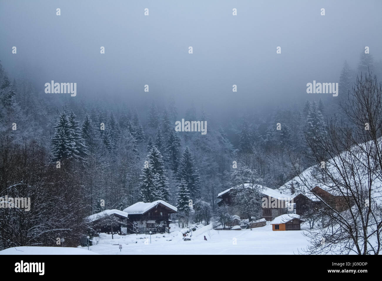 Paysage de montagne, Flumet, France - Mountain landscape, Flumet ...