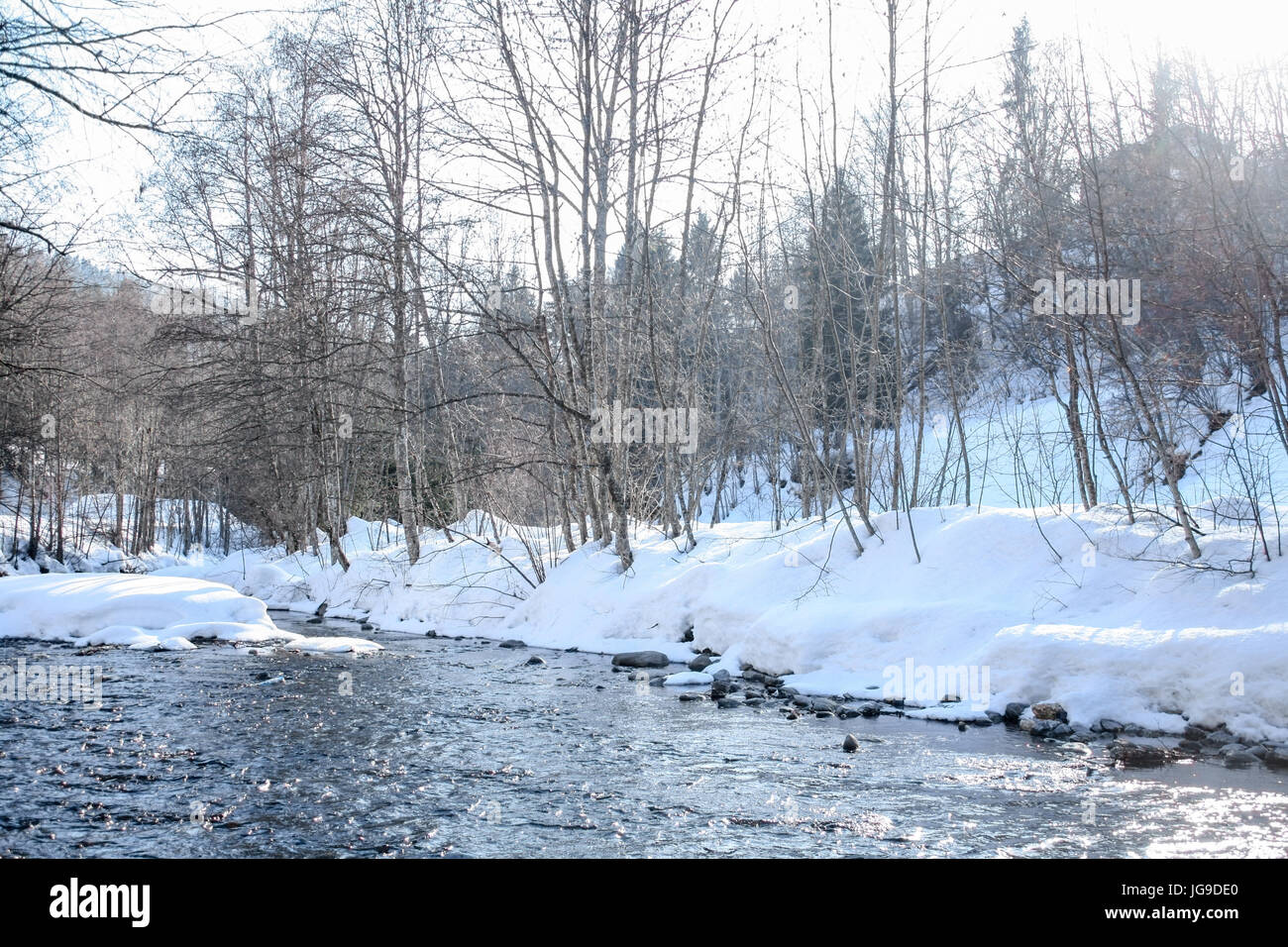 Paysage de montagne, Flumet, France - Mountain landscape, Flumet ...