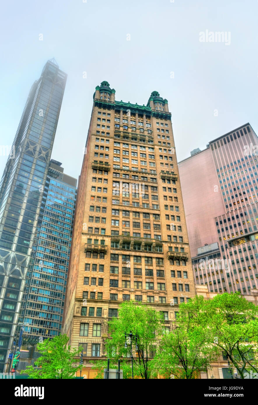 Park row building hi-res stock photography and images - Alamy