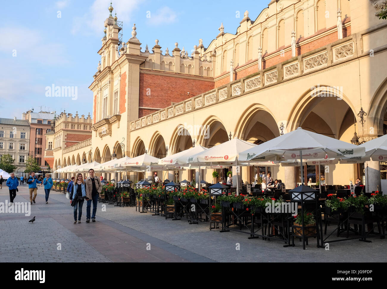 The Renaissance Cloth Hall (Sukiennice) in Main Market Square, Krakow ...