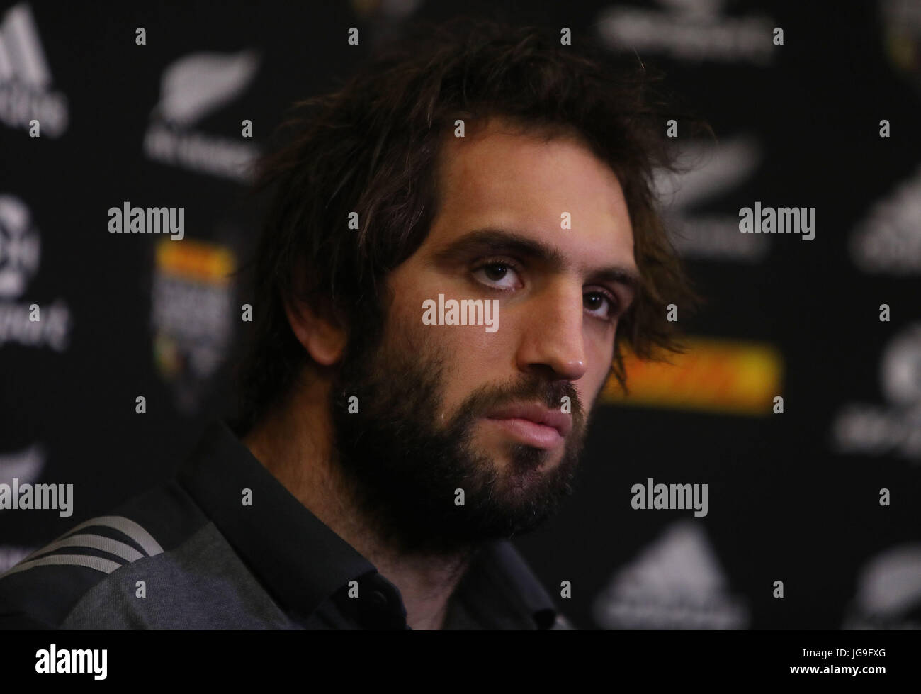 New zealand blacks sam whitelock hi-res stock photography and images ...