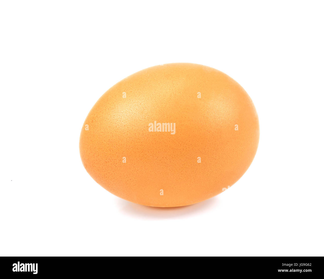 Close up of an egg isolated on white background with clipping path ...