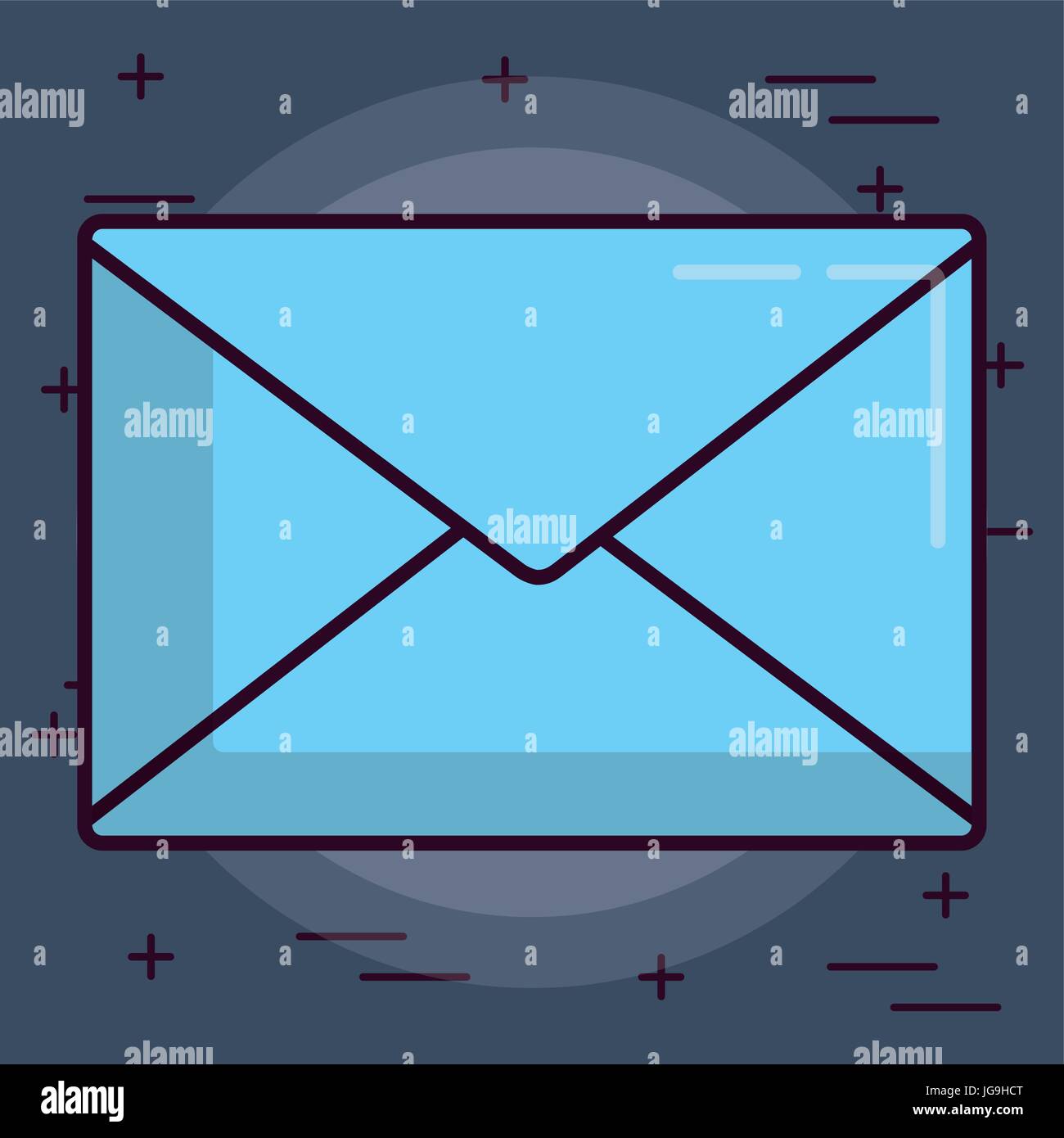 envelope icon image Stock Vector Image & Art - Alamy