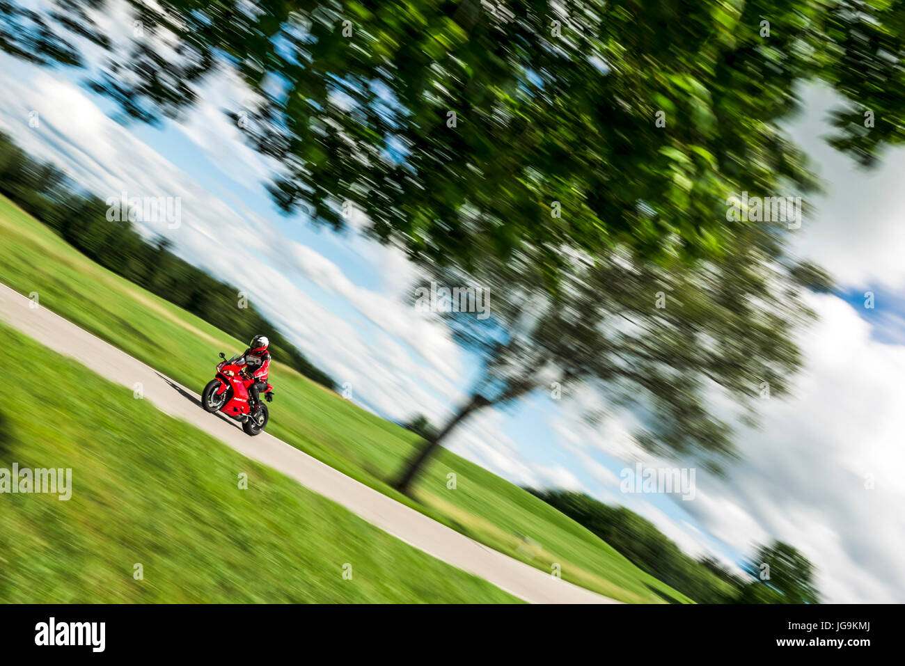 Ducati rider hi-res stock photography and images - Alamy