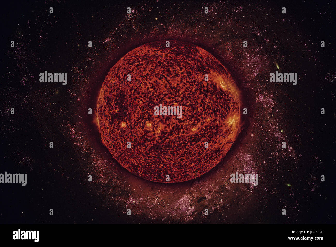 Solar System - Sun. It is the star at the center of the Solar System ...