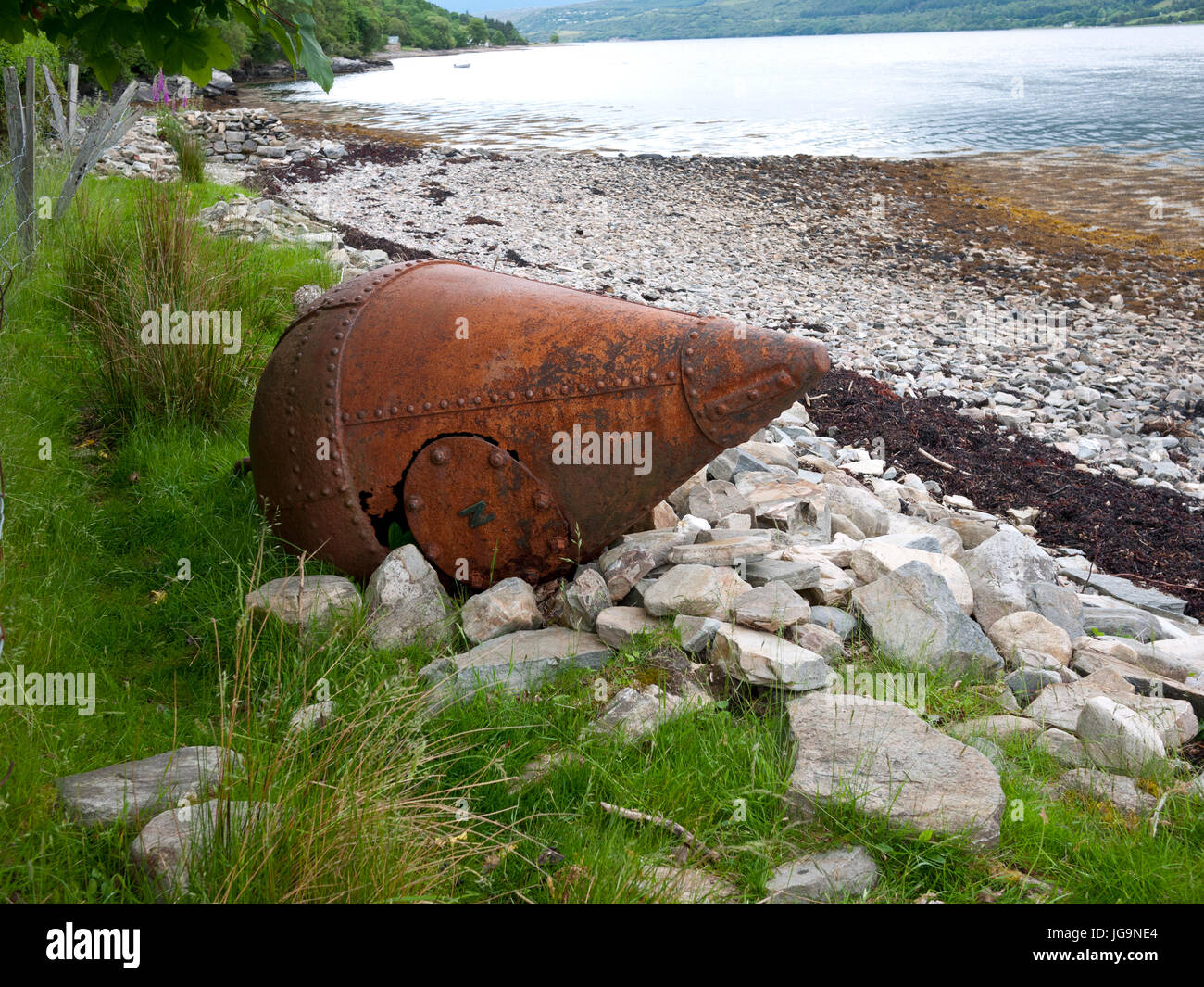 Vintage steel fabricated buoy hi-res stock photography and images - Alamy