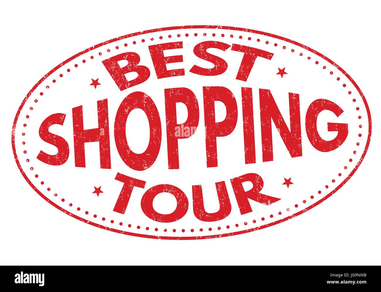 Best shopping tour sign or stamp on white background, vector ...