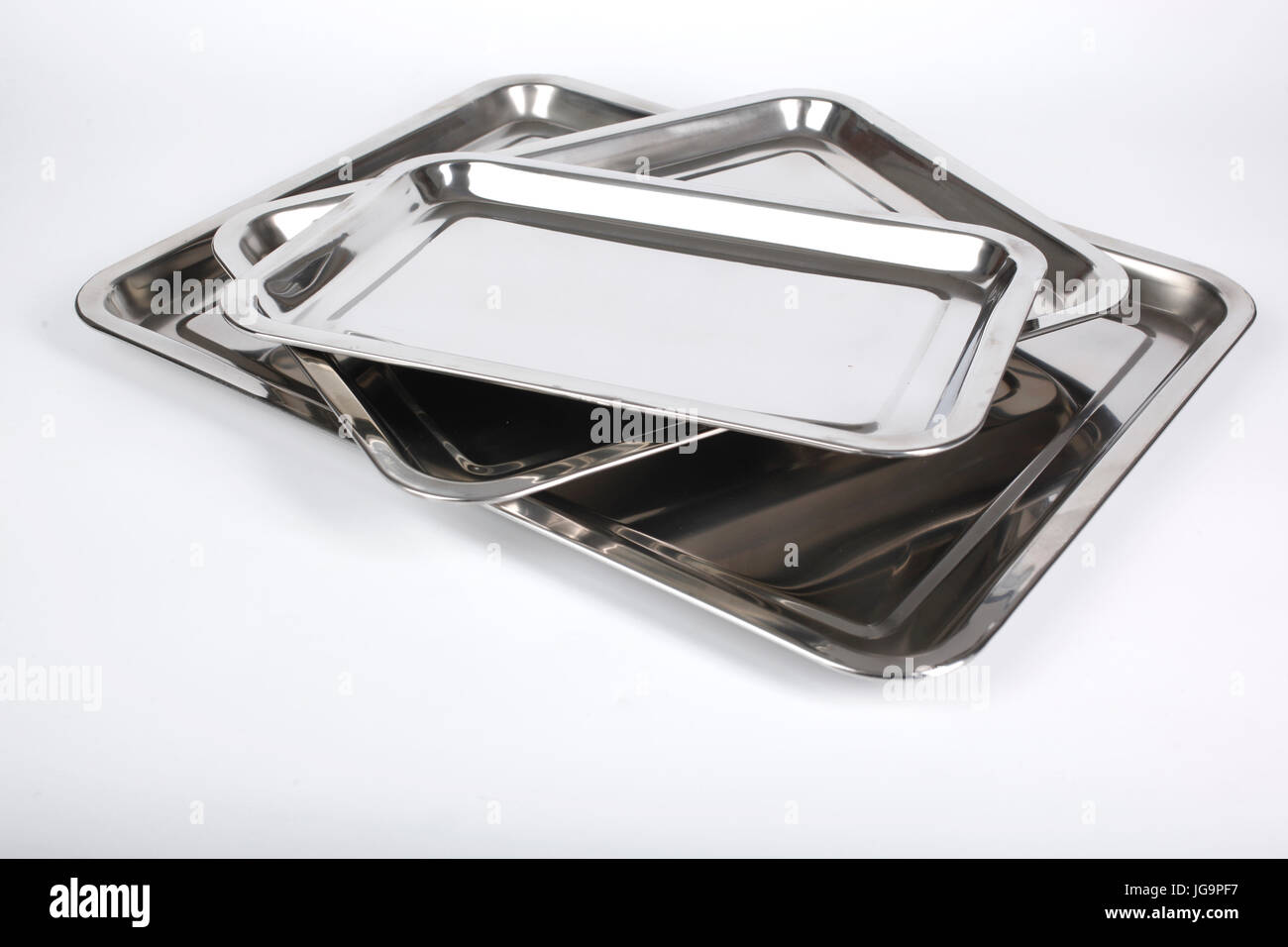 Silver serving trays hi-res stock photography and images - Alamy