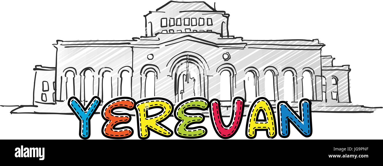 Old town cartoon hand drawing hi-res stock photography and images - Alamy