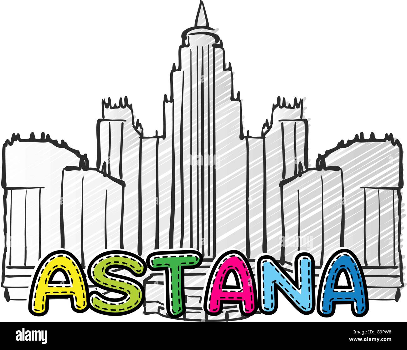 Kazakhstan historic symbol Stock Vector Images - Alamy