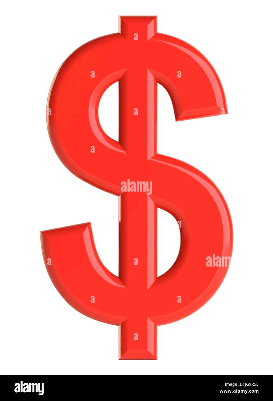 Red Dollar Bill Sign