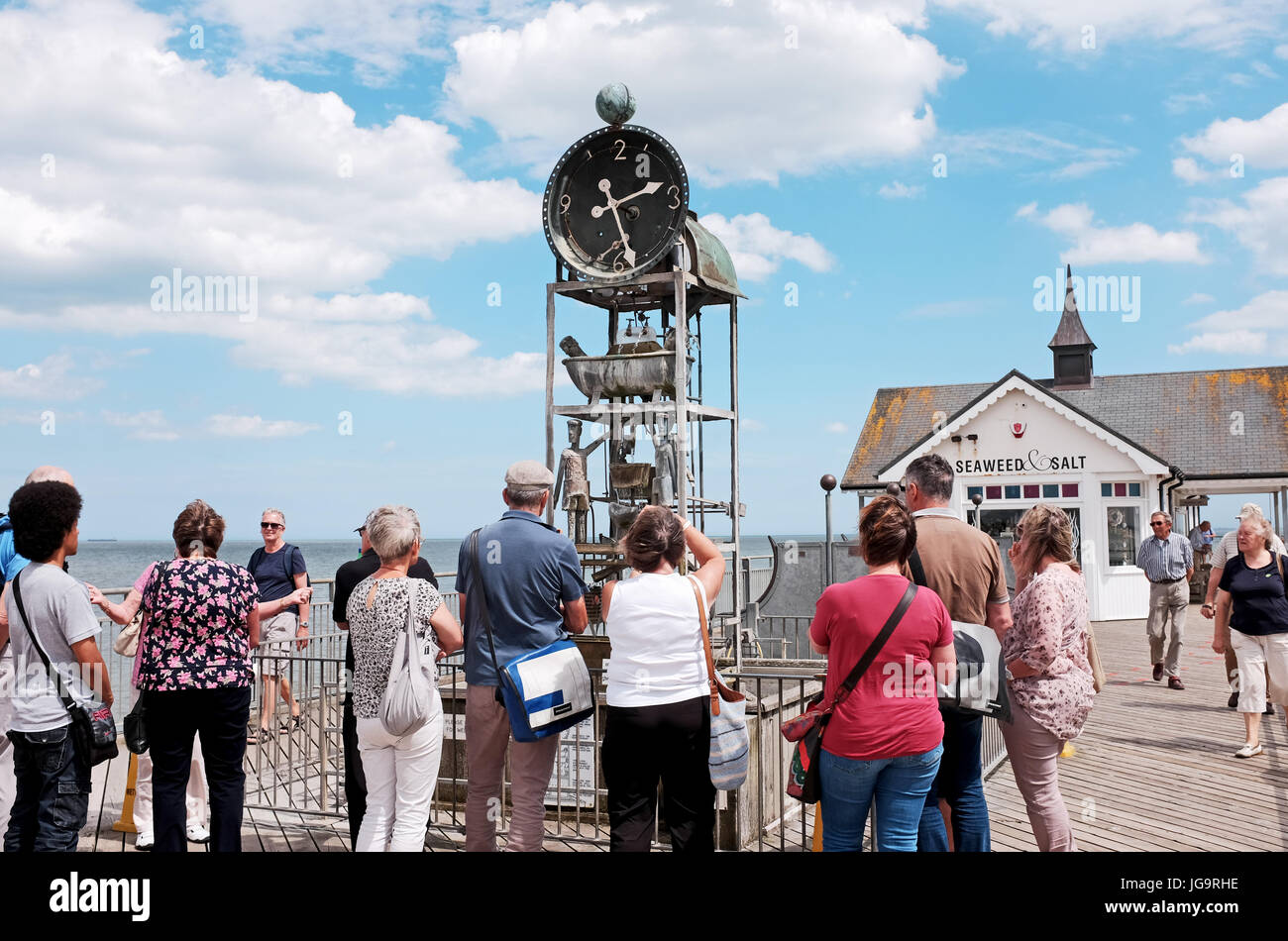 British summer time clock hi-res stock photography and images - Alamy