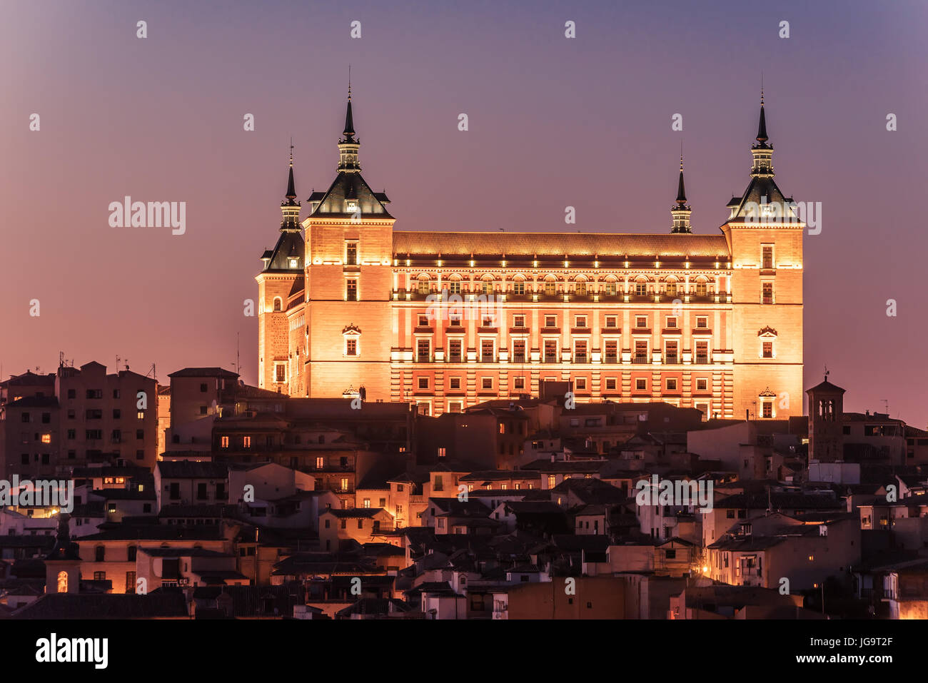 Toledo, Spain: the Alcasar Stock Photo - Alamy