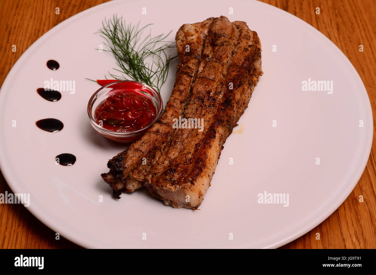 pork rib steak Stock Photo - Alamy