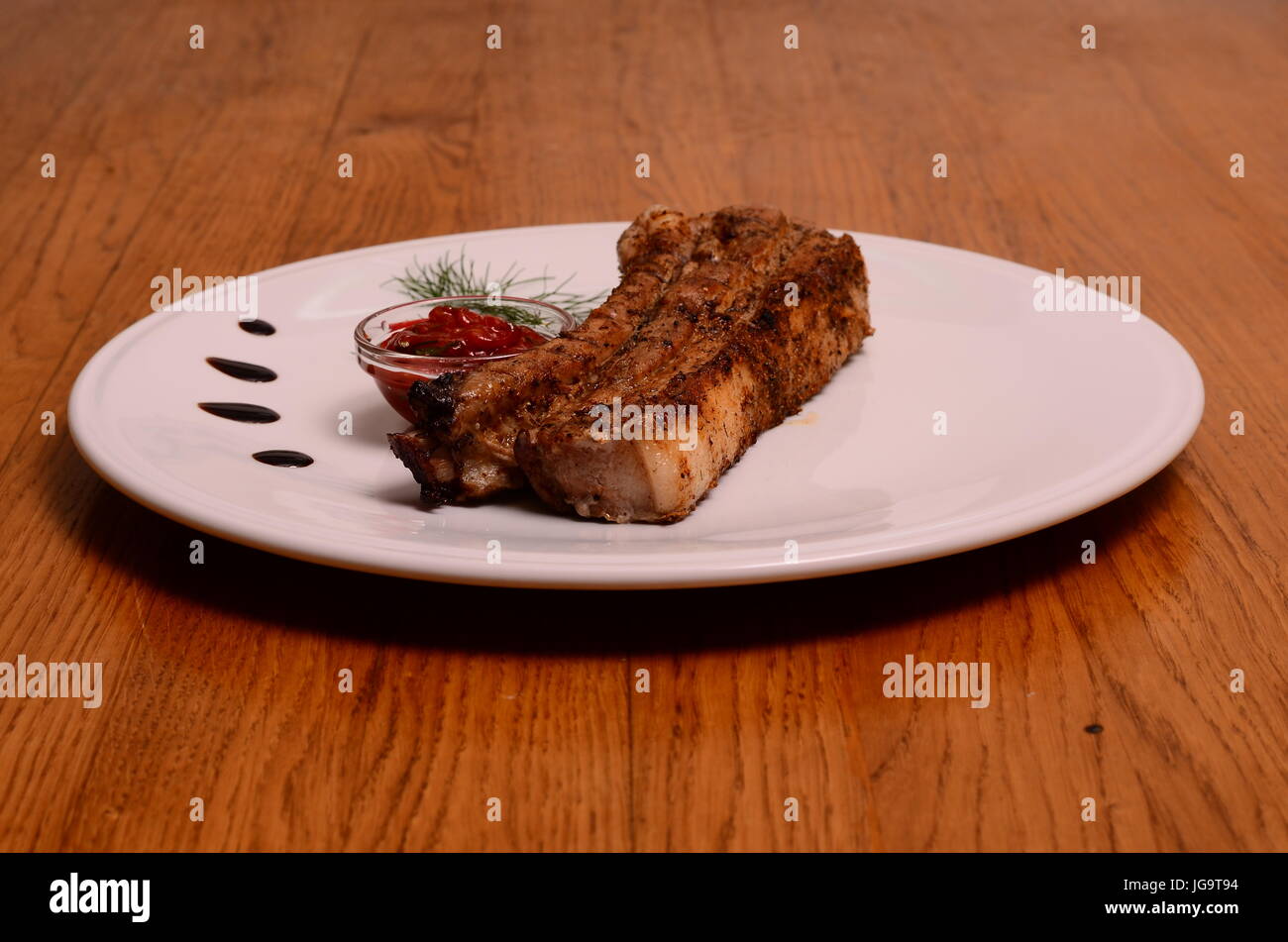 pork rib steak Stock Photo - Alamy