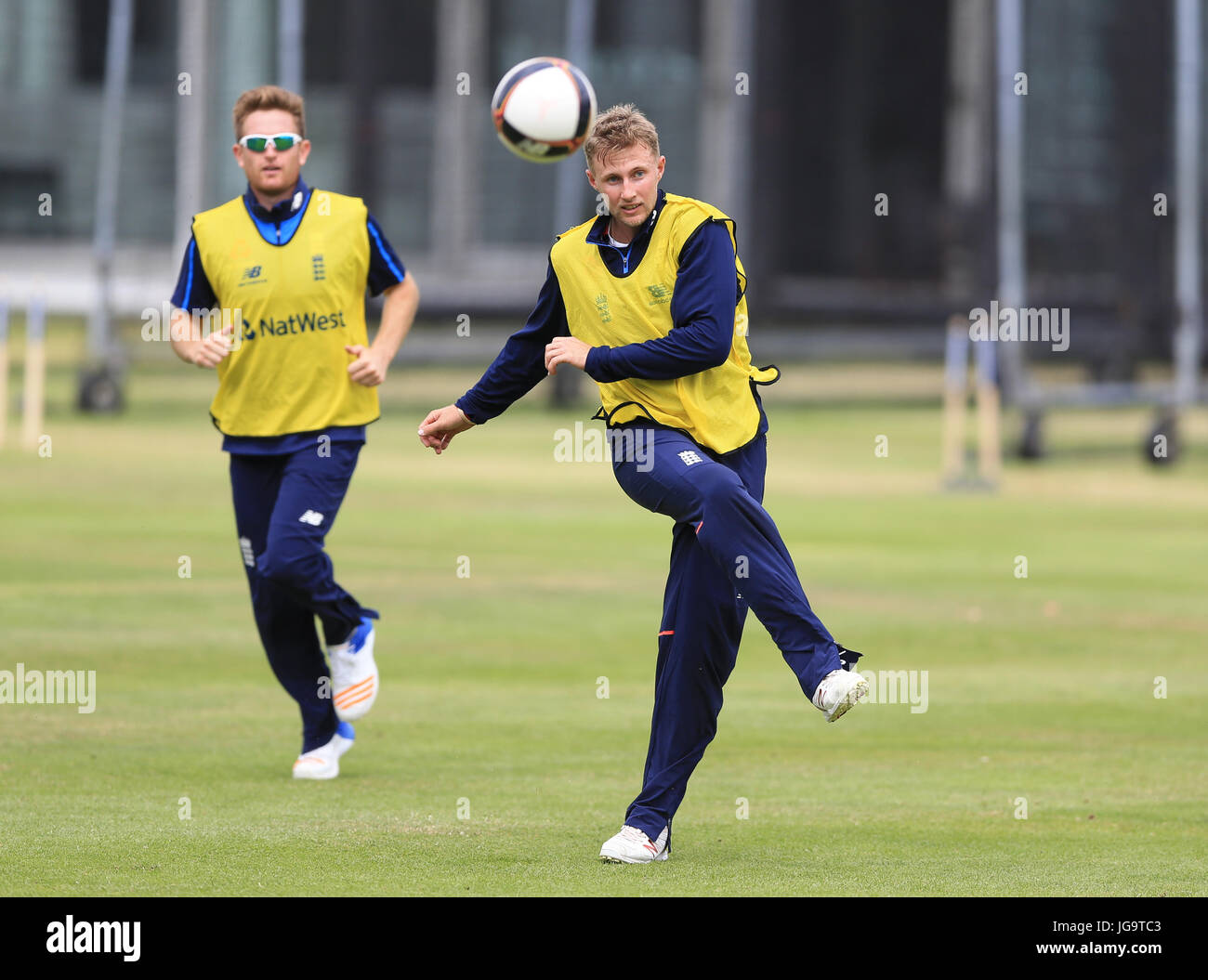 England captain Joe Root during the nets session at Lord's, London ...