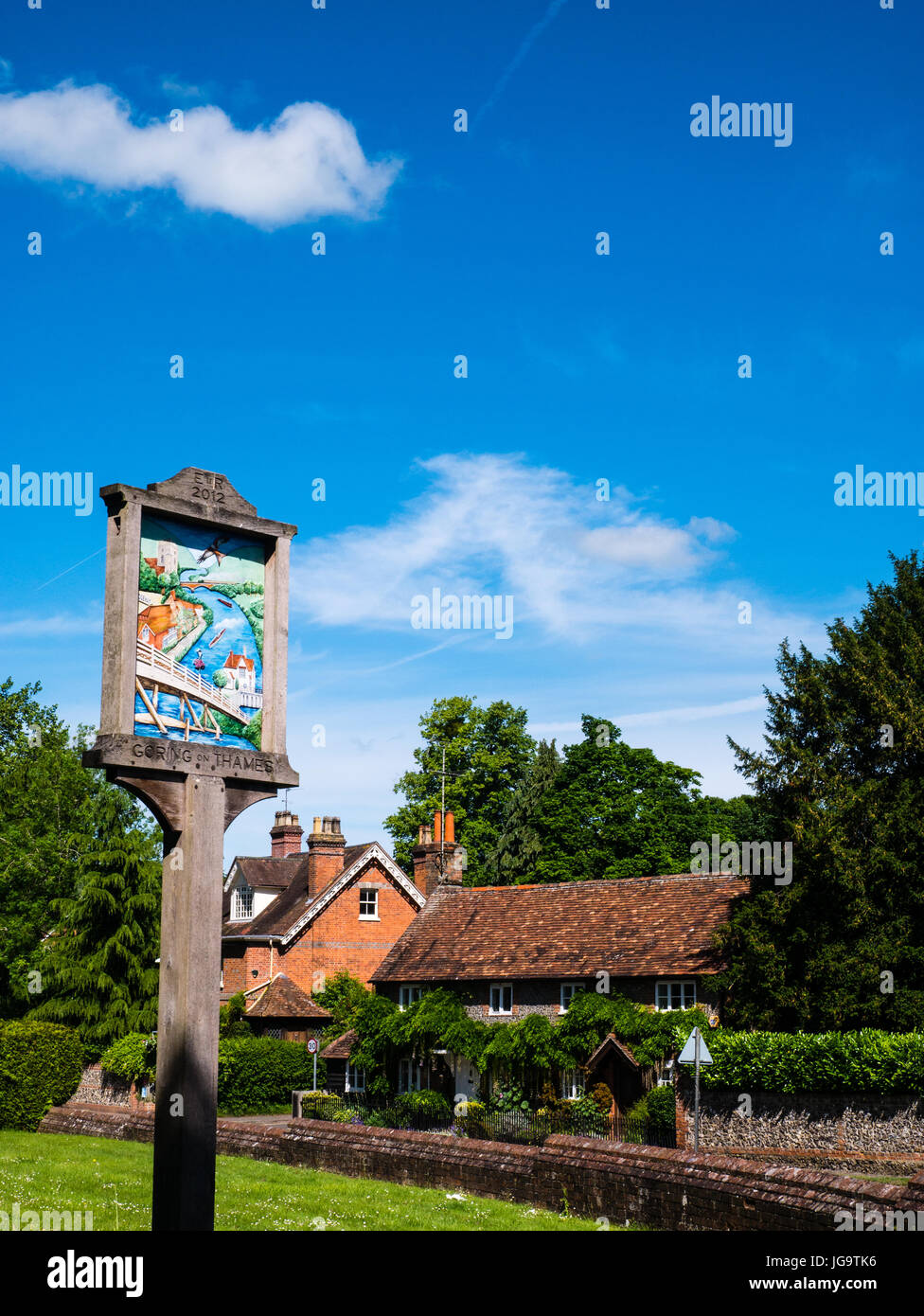 Goring sign hi-res stock photography and images - Alamy