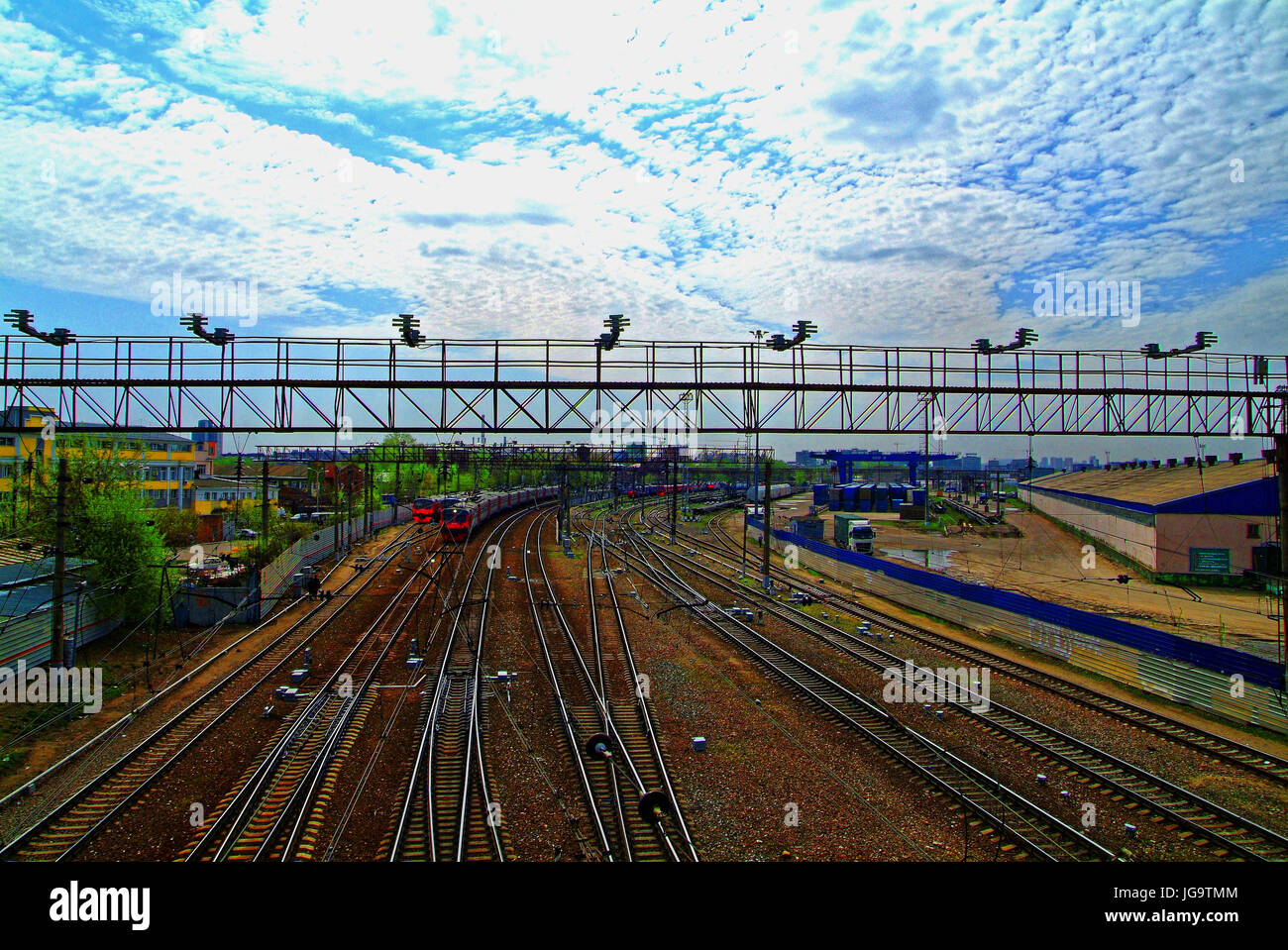 Russia railroad hi-res stock photography and images - Alamy