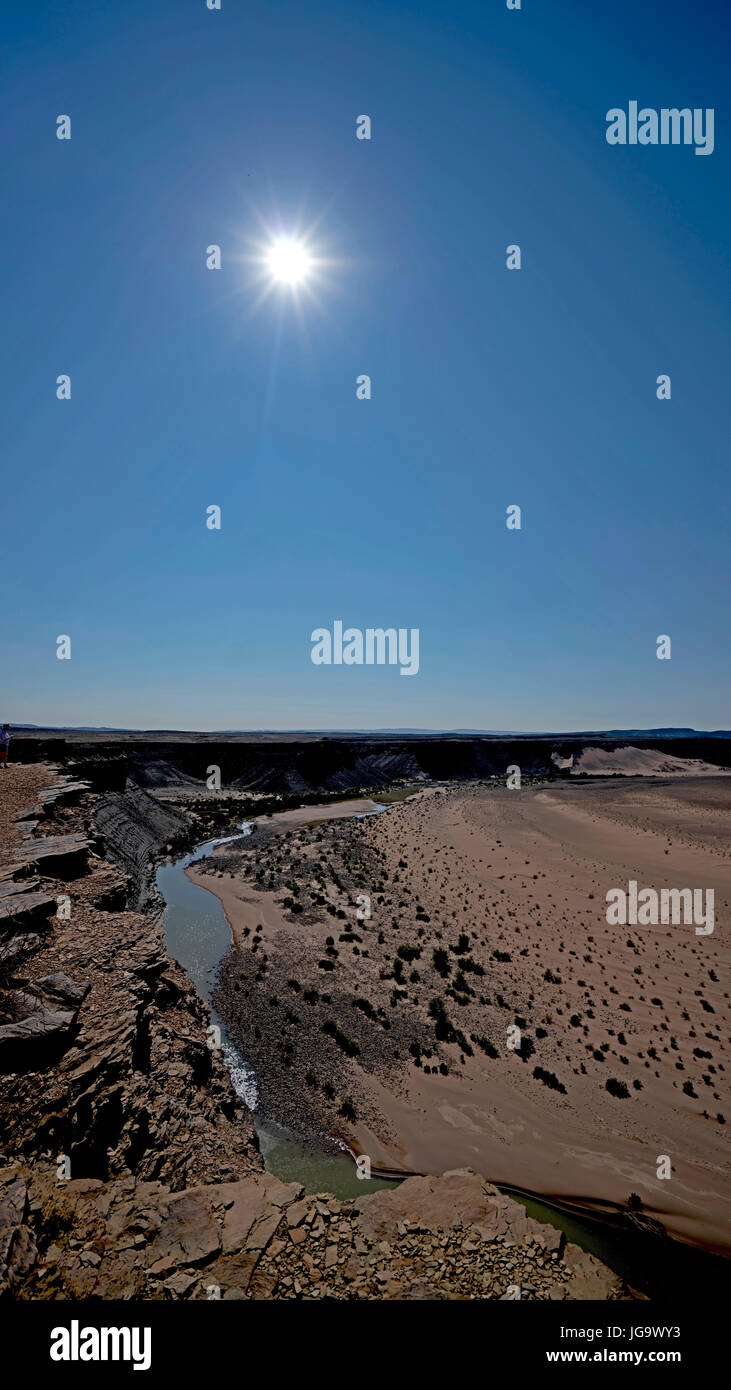 Bottom of Fish River Canyon Ravine Stock Photo - Alamy
