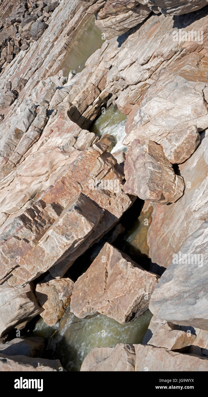 Bottom of Fish River Canyon Ravine Stock Photo - Alamy