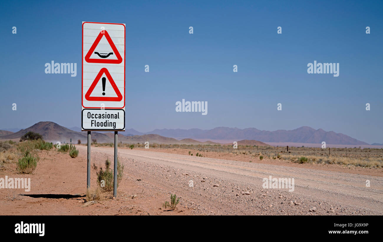 Namib national park road sign hi-res stock photography and images - Alamy