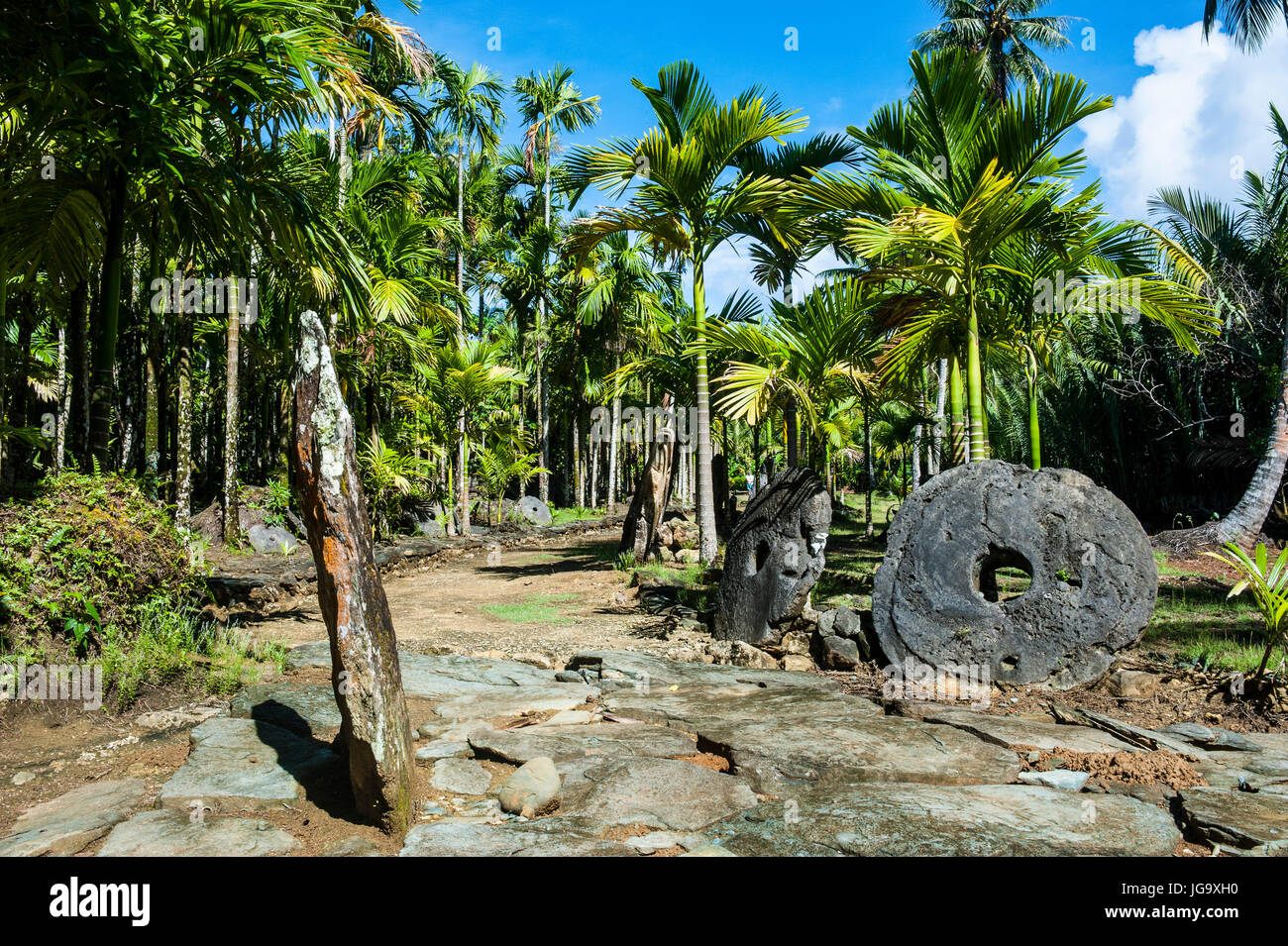 Yap Island And Stone Money Stock Photos & Yap Island And Stone Money ...