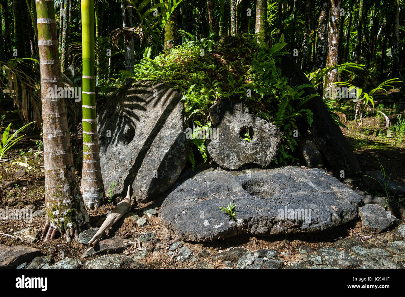 Rai stones yap hi-res stock photography and images - Alamy