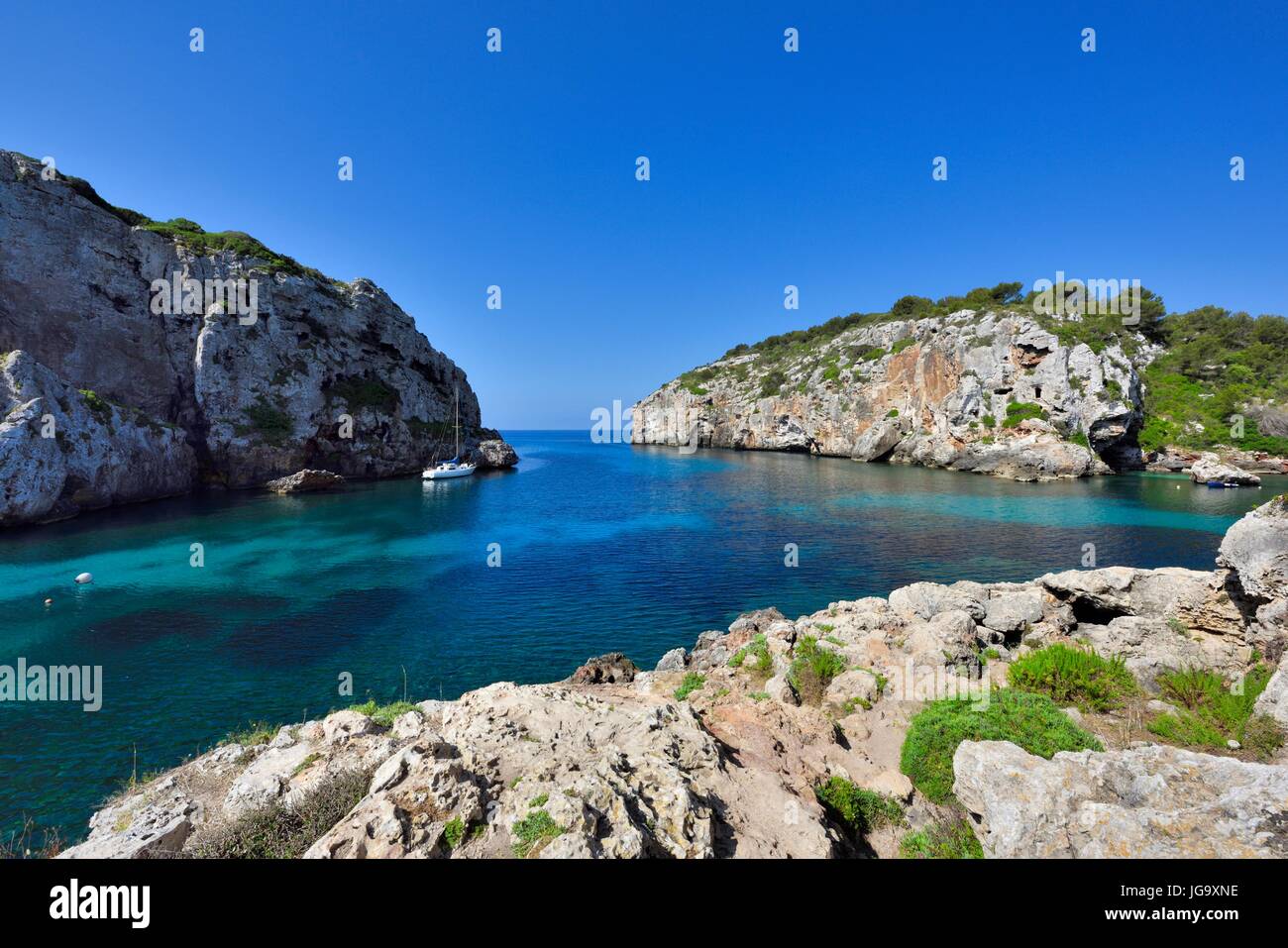 Menorca calas hi-res stock photography and images - Alamy
