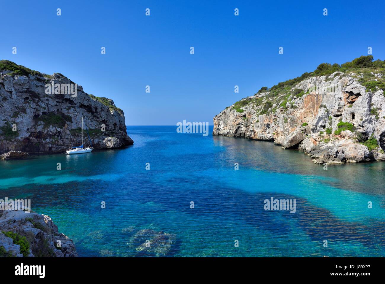 Cales Coves Menorca Spain Stock Photo - Alamy