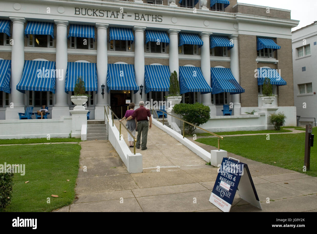 Buckstaff Baths, Hot Springs, Arkansas, USA Stock Photo - Alamy