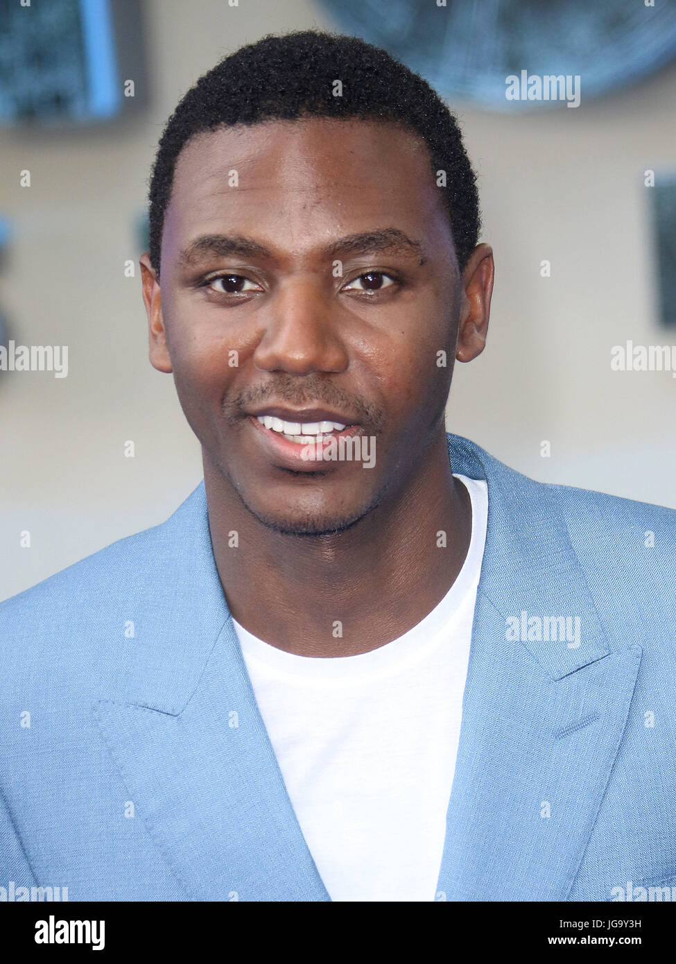 Jun 18, 2017 - Jerrod Carmichael attending Transformers: The Last ...