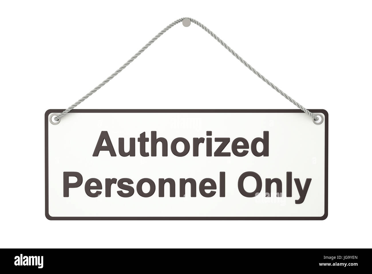 Authorized personnel only hi-res stock photography and images - Alamy