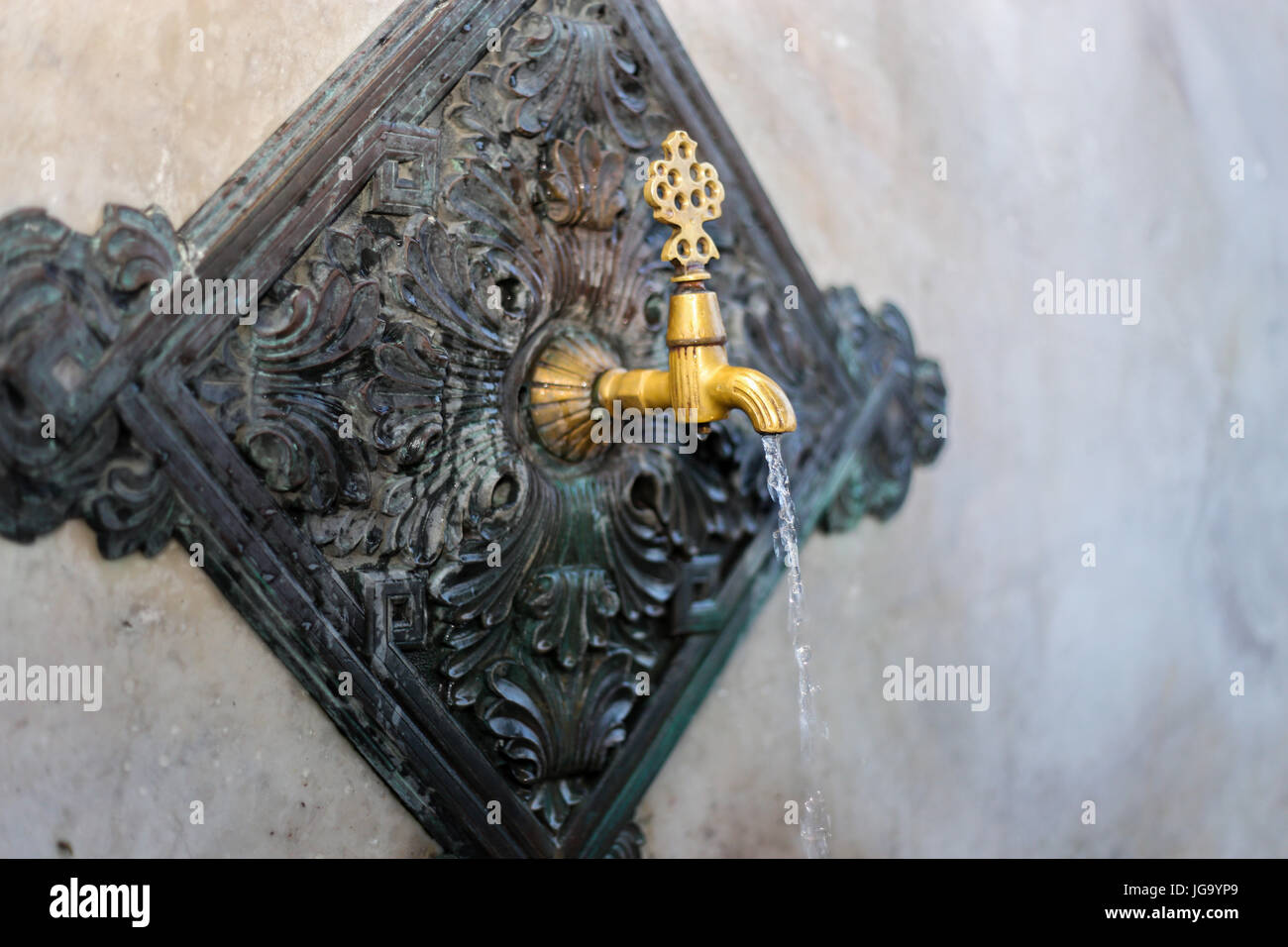 Water source, drinking water, natural spring water, clear, cold Stock ...