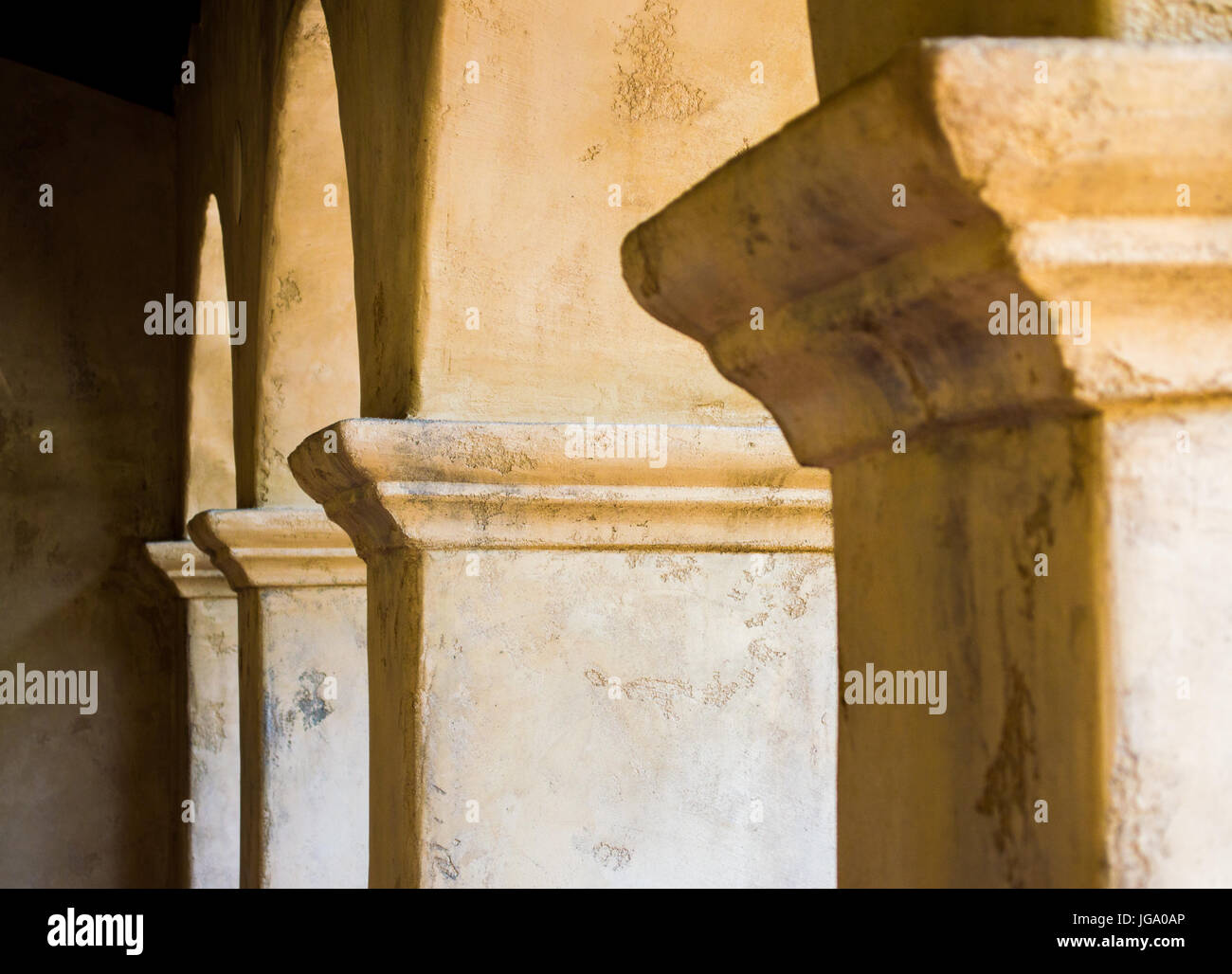 Arch architecture column san diego hi-res stock photography and images ...