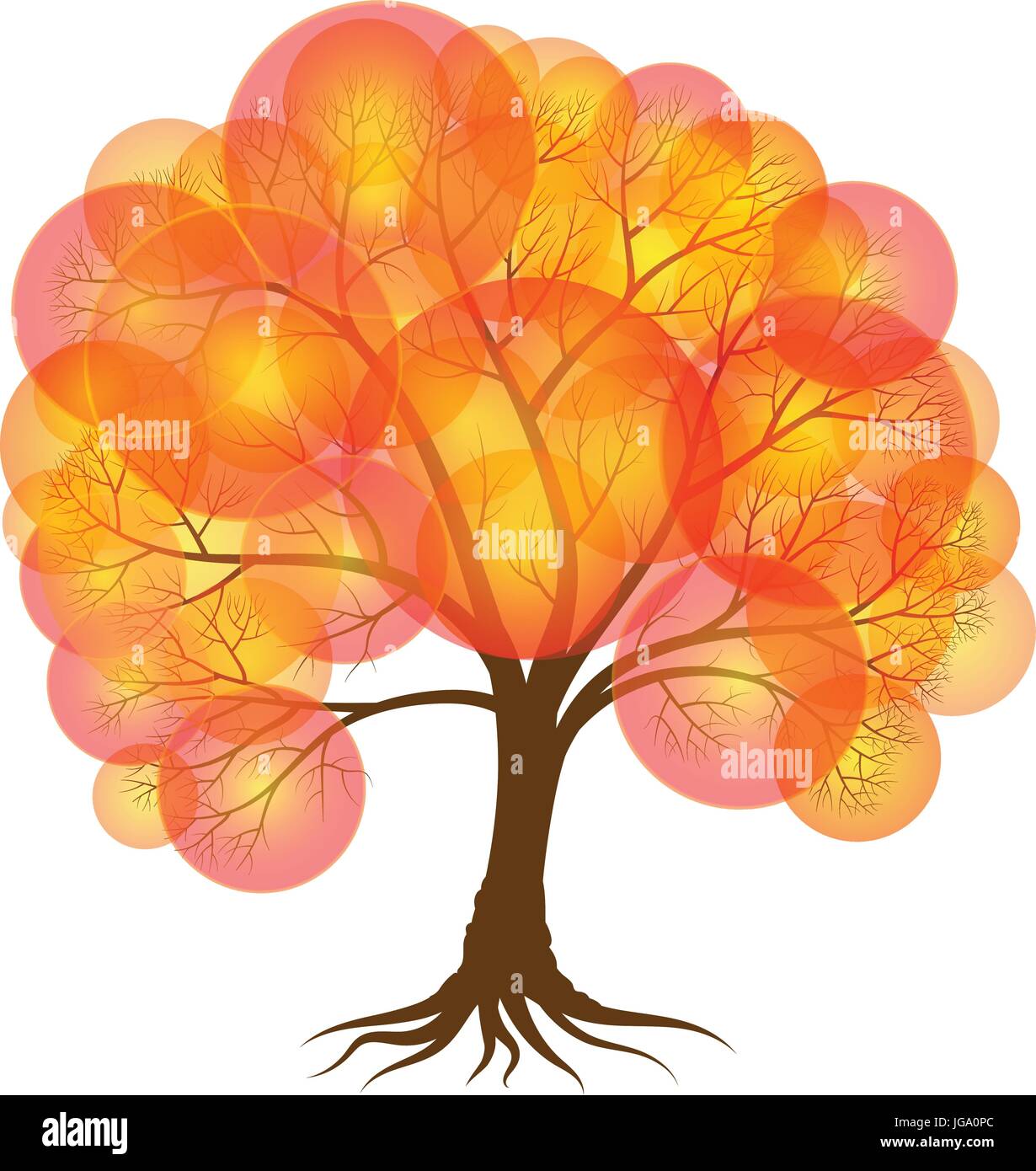 Stylized tree form hi-res stock photography and images - Alamy
