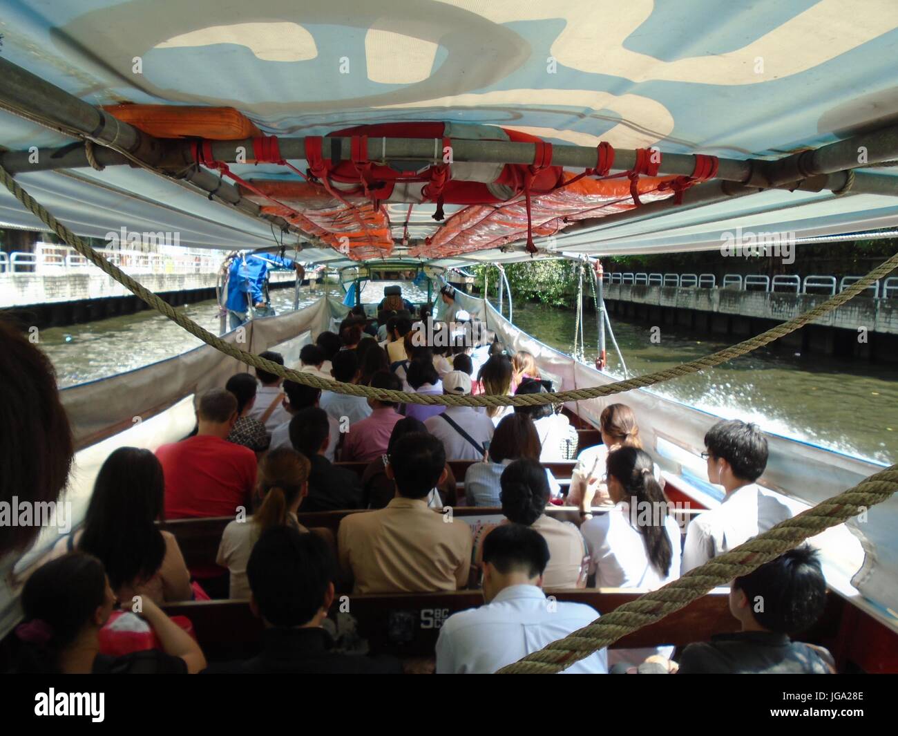 Venice of Asia Khlong Saen Saep Waterway Canal Bangkok Thailand South ...