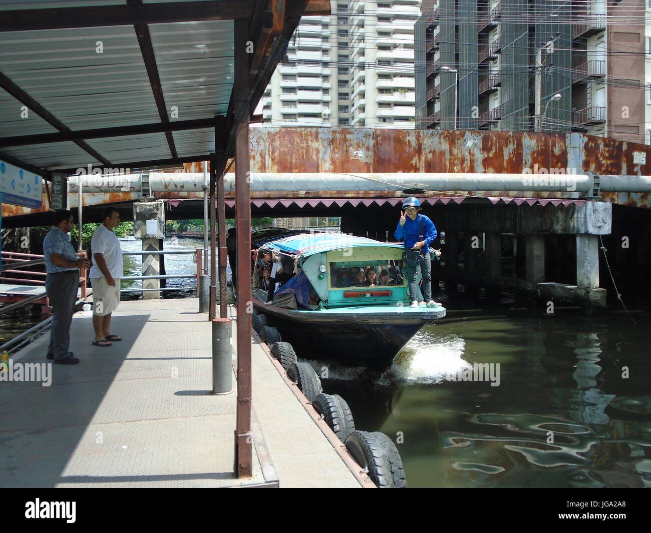 Venice of Asia Khlong Saen Saep Waterway Canal Bangkok Thailand South ...