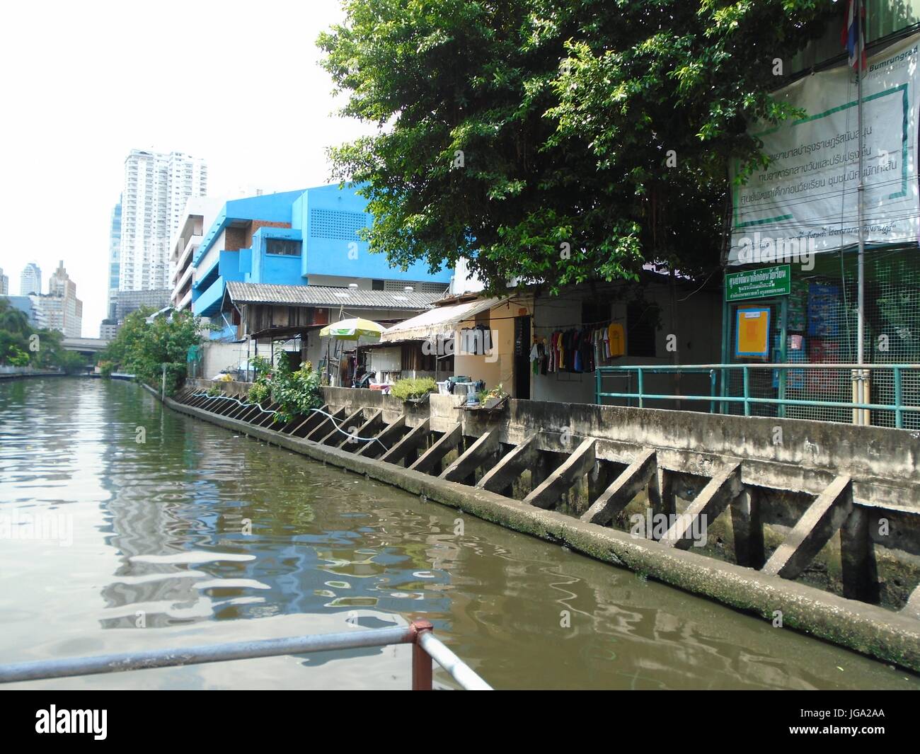 Venice of Asia Khlong Saen Saep Waterway Canal Bangkok Thailand South ...