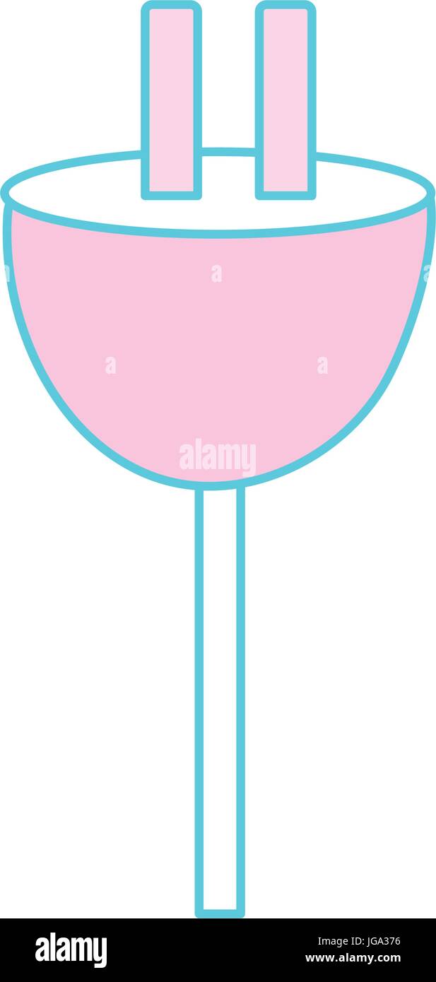 electric power cable to voltage connection Stock Vector Image & Art - Alamy