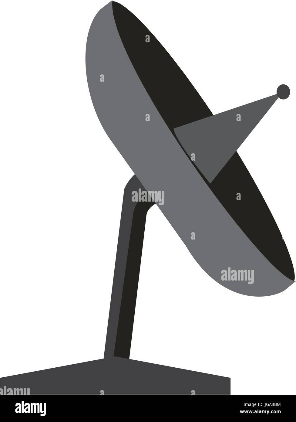 Satellite dish install Stock Vector Images - Alamy