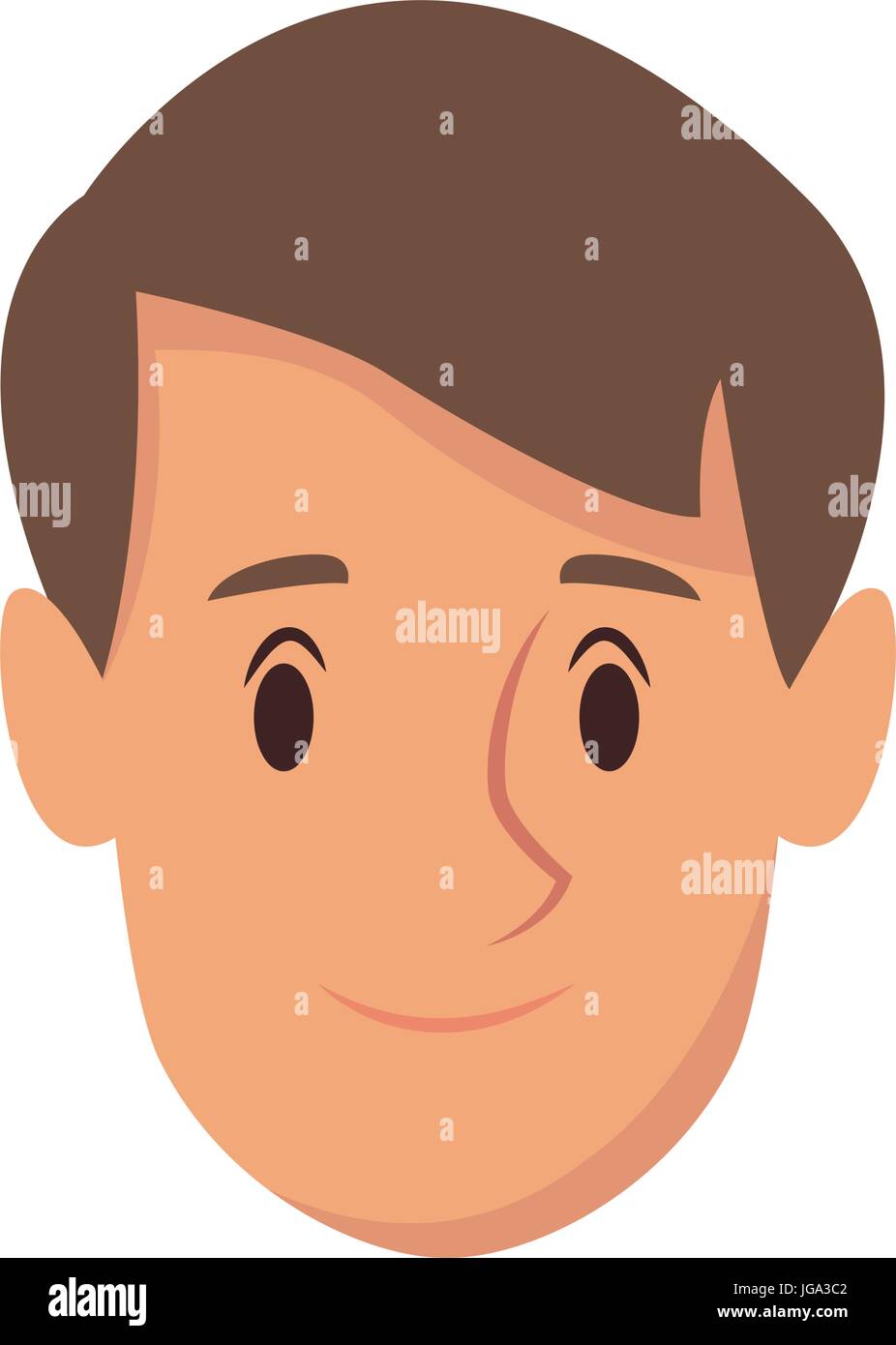 cartoon man young character smile image Stock Vector Image & Art - Alamy